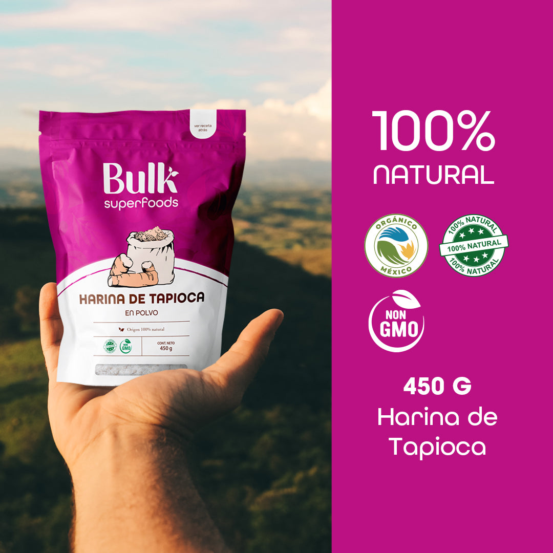 Harina de Tapioca Natural – BulkSuperfoodsmx