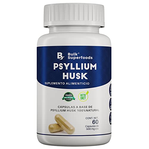 Psyllium Husk en Cápsulas – BulkSuperfoodsmx