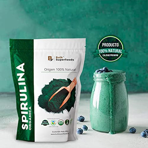 Espirulina en Polvo Orgánica – BulkSuperfoodsmx