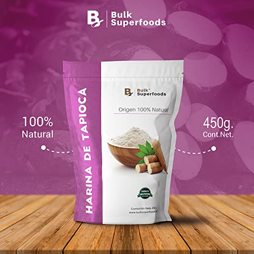 Harina de Tapioca Natural – BulkSuperfoodsmx